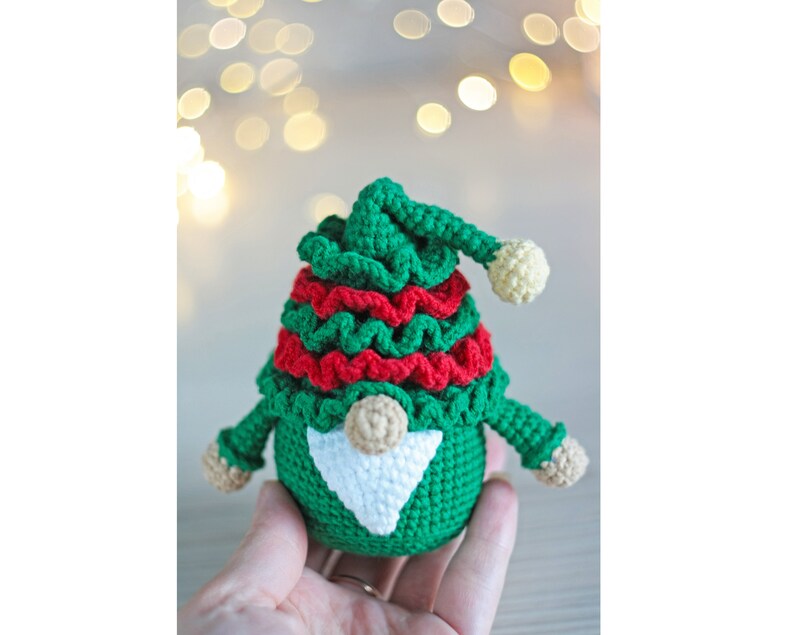 Christmas Gnome Crochet Pattern Santa Gnome Christmas Tree - Etsy