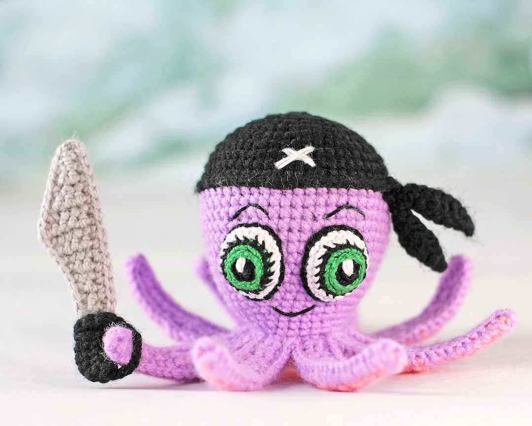 Crochet Octopus Pattern - Easy Amigurumi Animals - Crochet Sea ...
