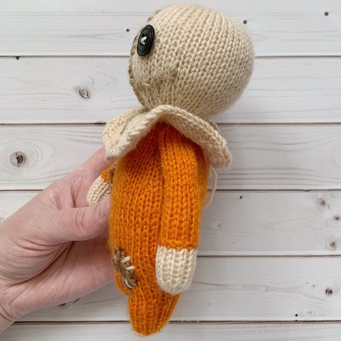 Sam Spirit Halloween Knitting Pattern Monster Doll Halloween | Etsy