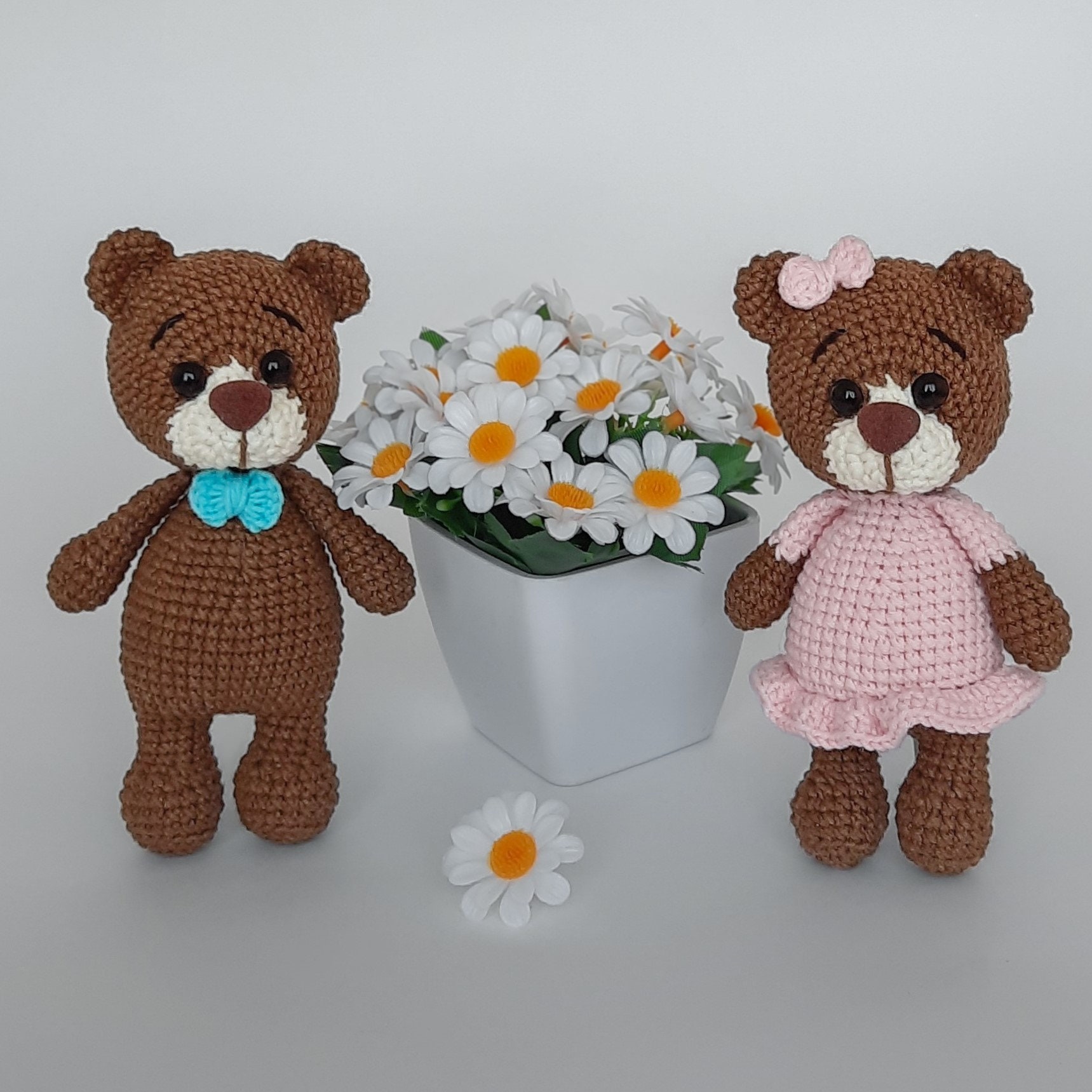 Crochet Pattern BEAR Cute Crochet Bears Crochet Teddy Bear - Etsy