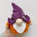 Halloween Gnome Knitting Pattern, Halloween Gift, Stuffed Mini Gnome ...