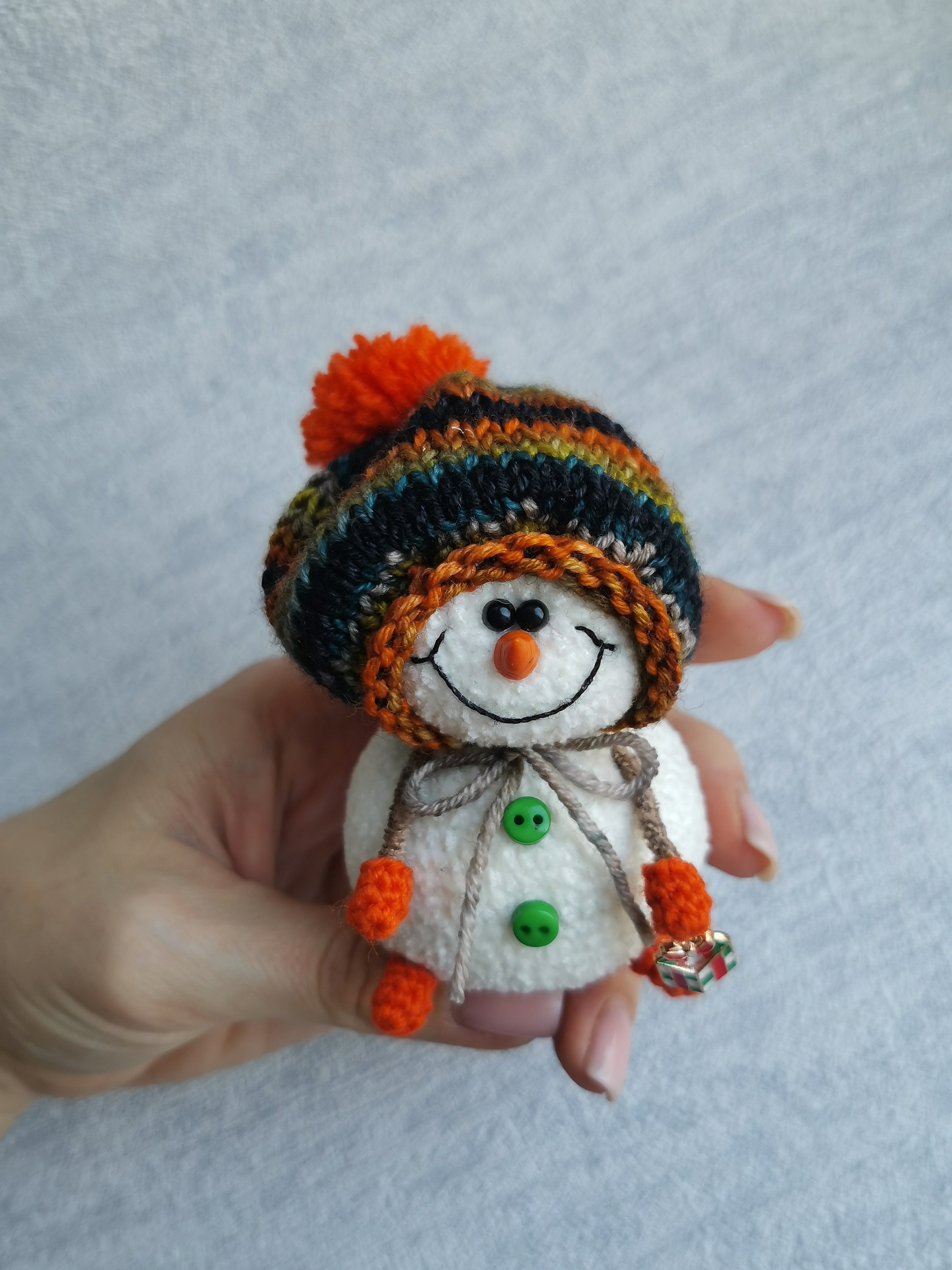 CROCHET Snowman PATTERN Amigurumi PDF Tutorial - Etsy