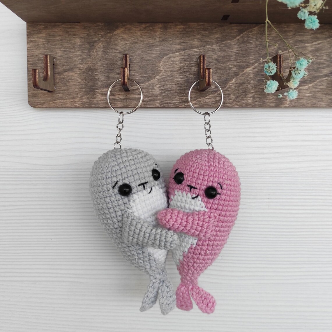 Crochet Seal Keychain Pattern - Easy Amigurumi Tutorial - DIY PDF - Etsy
