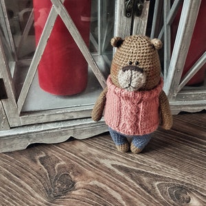 PDF Bear Crochet Pattern, Easy Crochet Bear Pattern, Amigurumi Bear ...