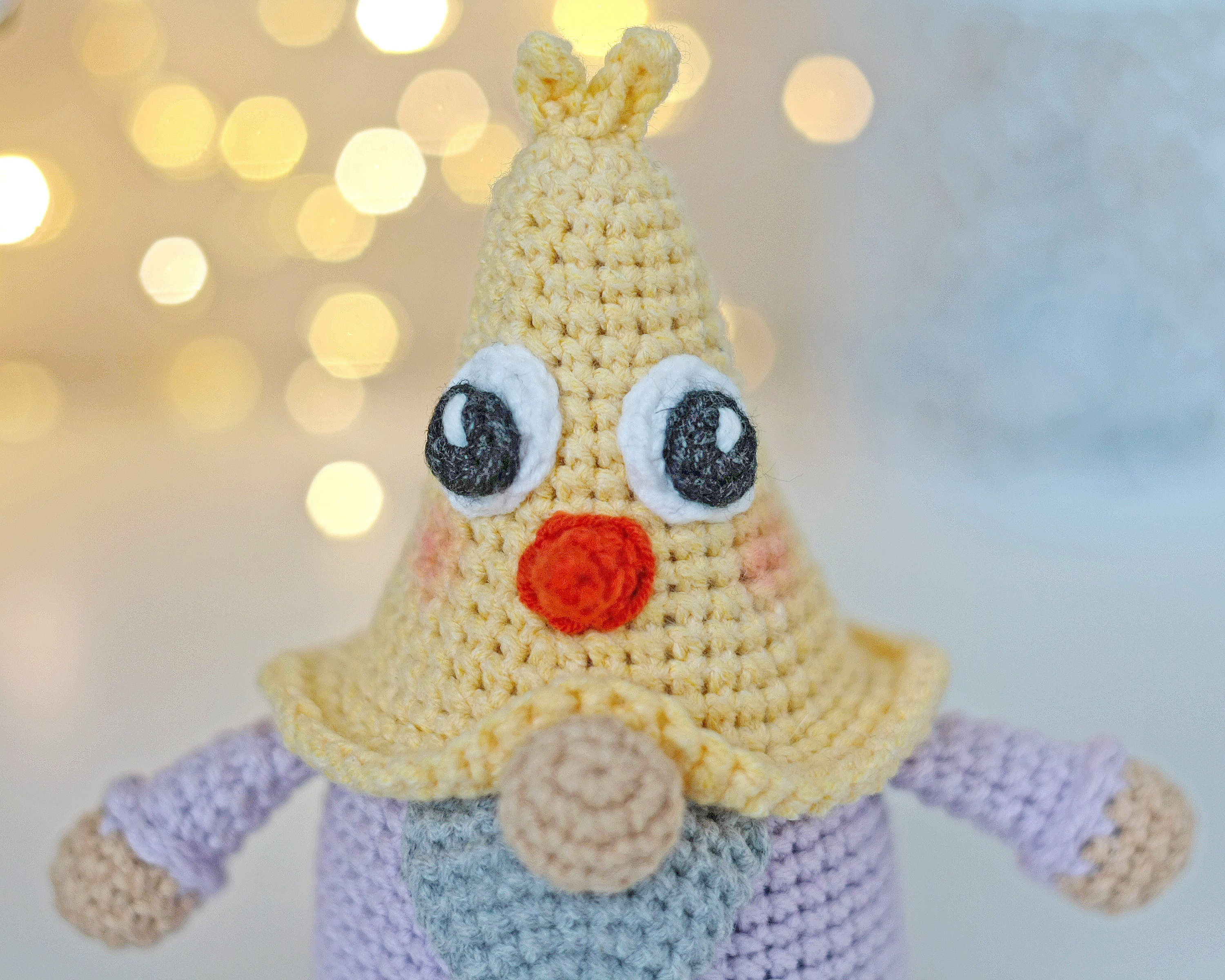 Easter Crochet Gnomes Patterns 3 in 1 – Easy Bunny Gnome, Chicken Gnome ...