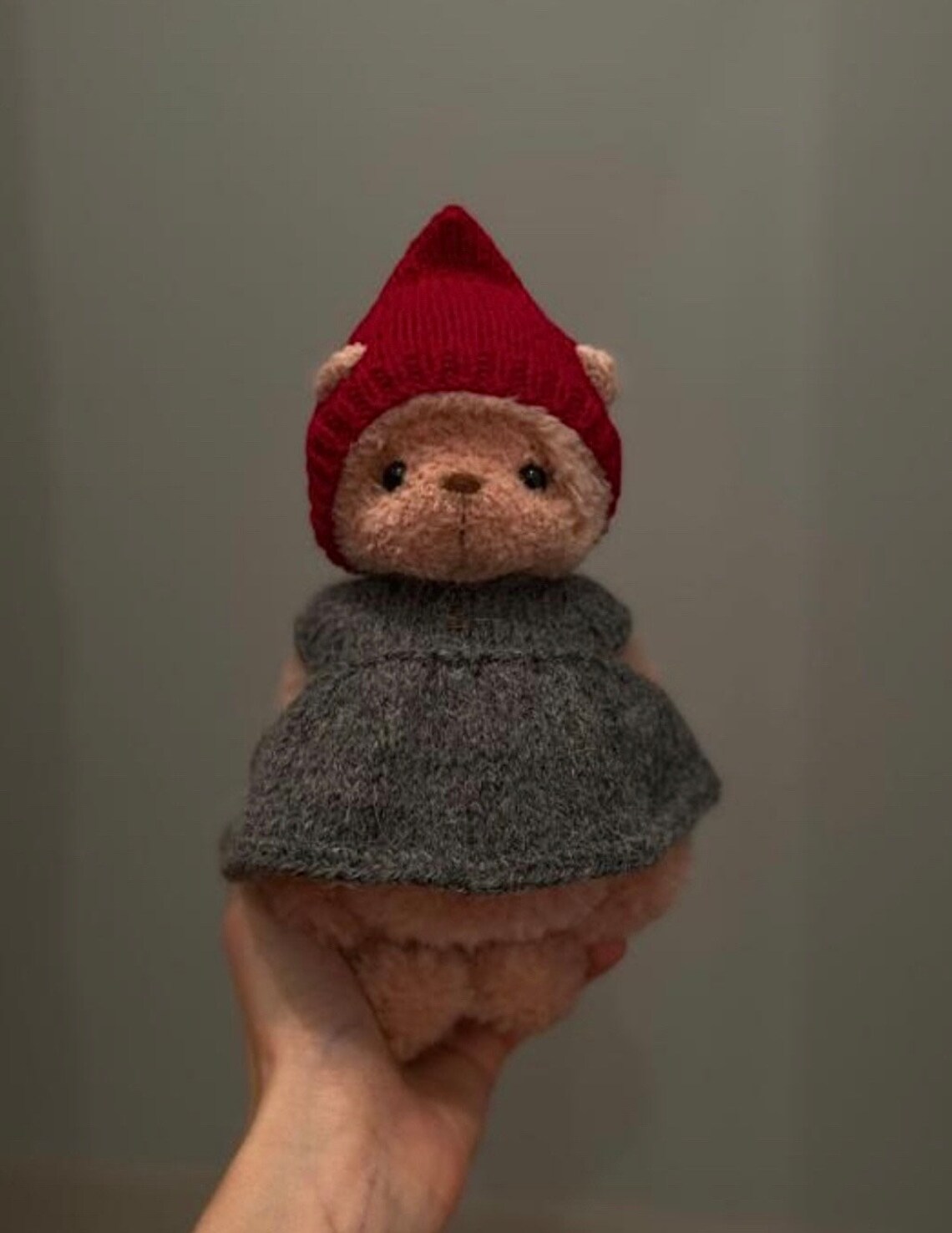 Doll Knitting Christmas Outfit for Bear PATTERN, Knitted Elves Clothes ...