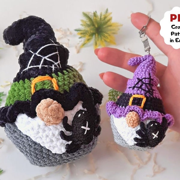 Crochet Witch Gnome - Etsy