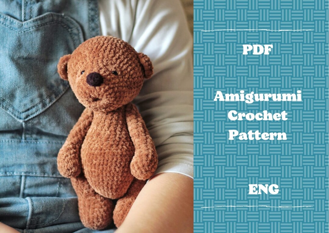 Amigurumi Bear Crochet Pattern, Cute Bear Crochet - Etsy