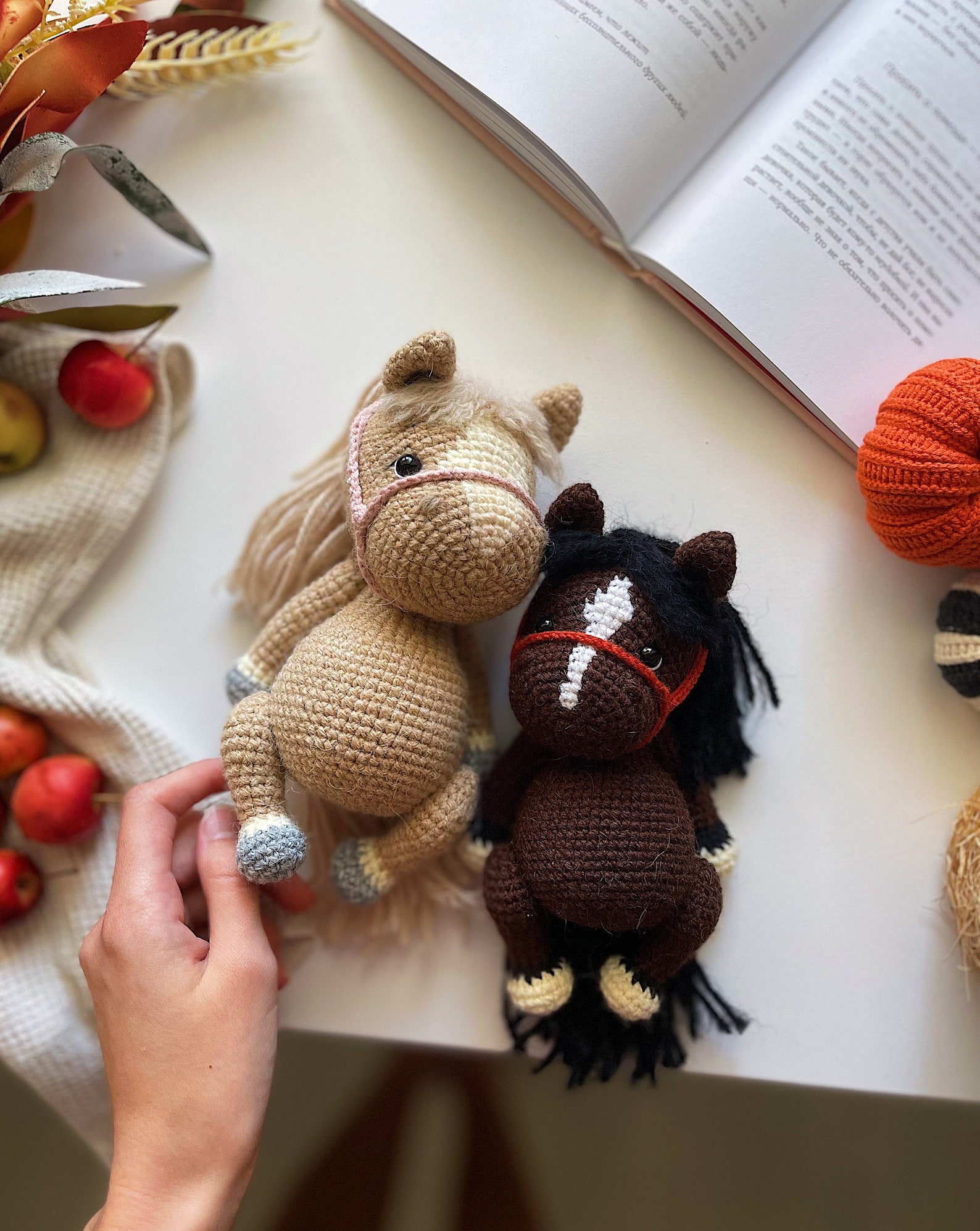 Crochet 2in1 PATTERN Amigurumi Horses Crochet Baby Ponies - Etsy