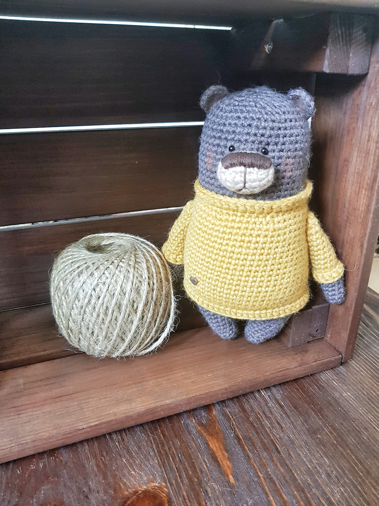 PDF English Crochet Bear Pattern digital PDF Crochet Pattern - Etsy