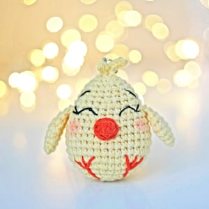 Easter Egg Keychain Crochet Pattern Set 3 in 1 - Bunny Crochet Pattern ...