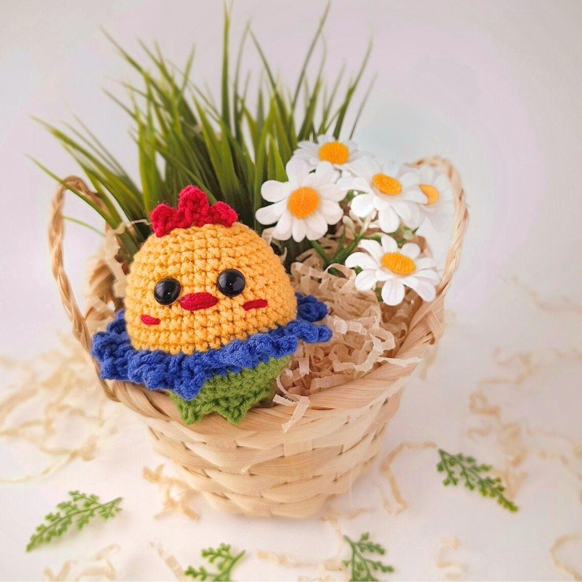 Easter CROCHET PATTERN, Set of 8 Crochet Chickens, Crochet Pattern ...