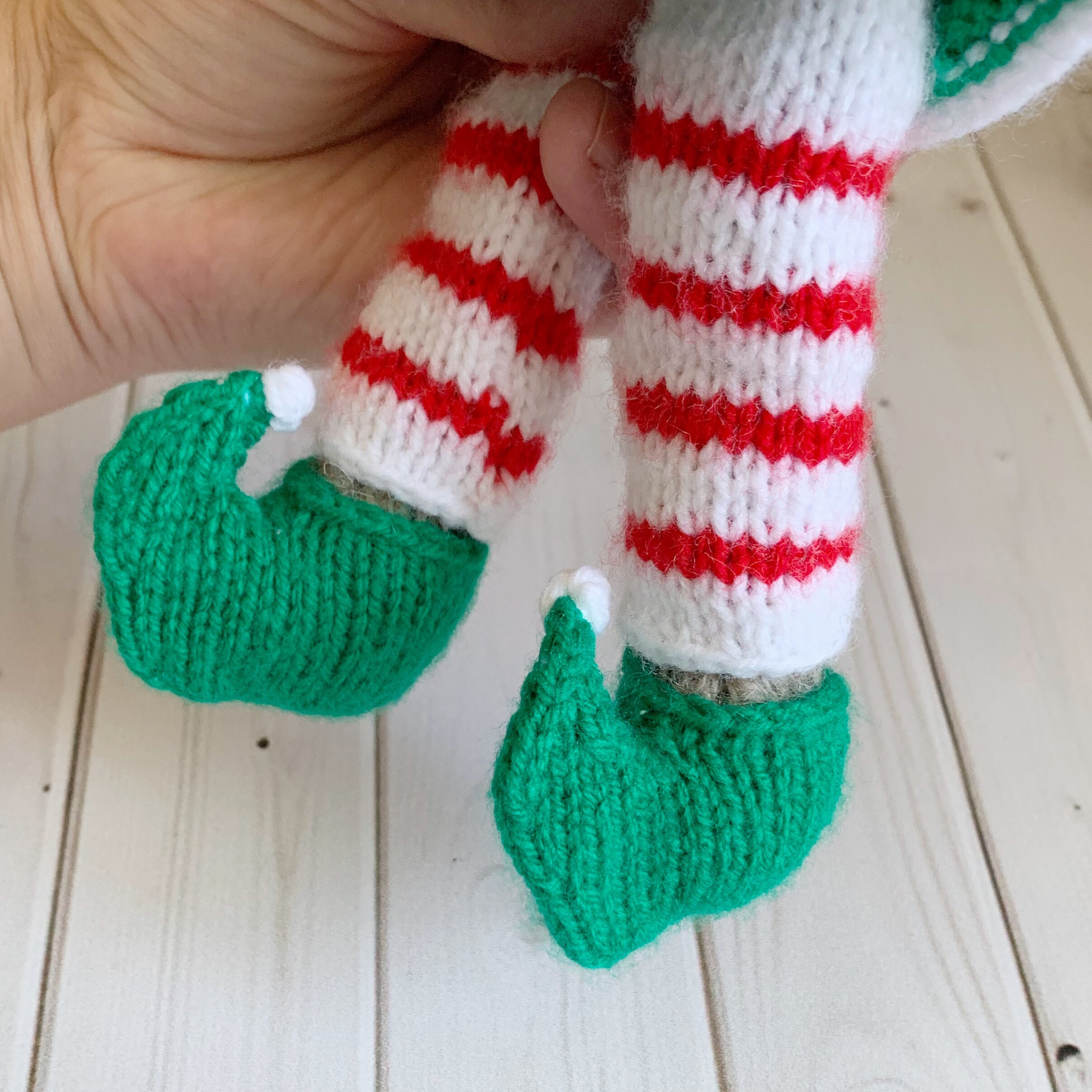 Christmas Elf Doll Knitting Pattern Santas Helpers DIY Soft - Etsy