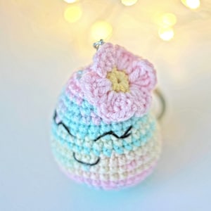 Easter Egg Keychain Crochet Pattern Set 3 in 1 - Bunny Crochet Pattern ...