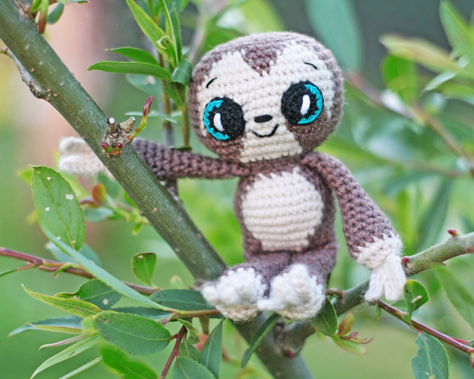 Sloth Crochet Pattern Mini Crochet Animals for Beginners - Etsy