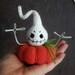 Halloween Pumpkin Ghost Crochet Pattern - Etsy