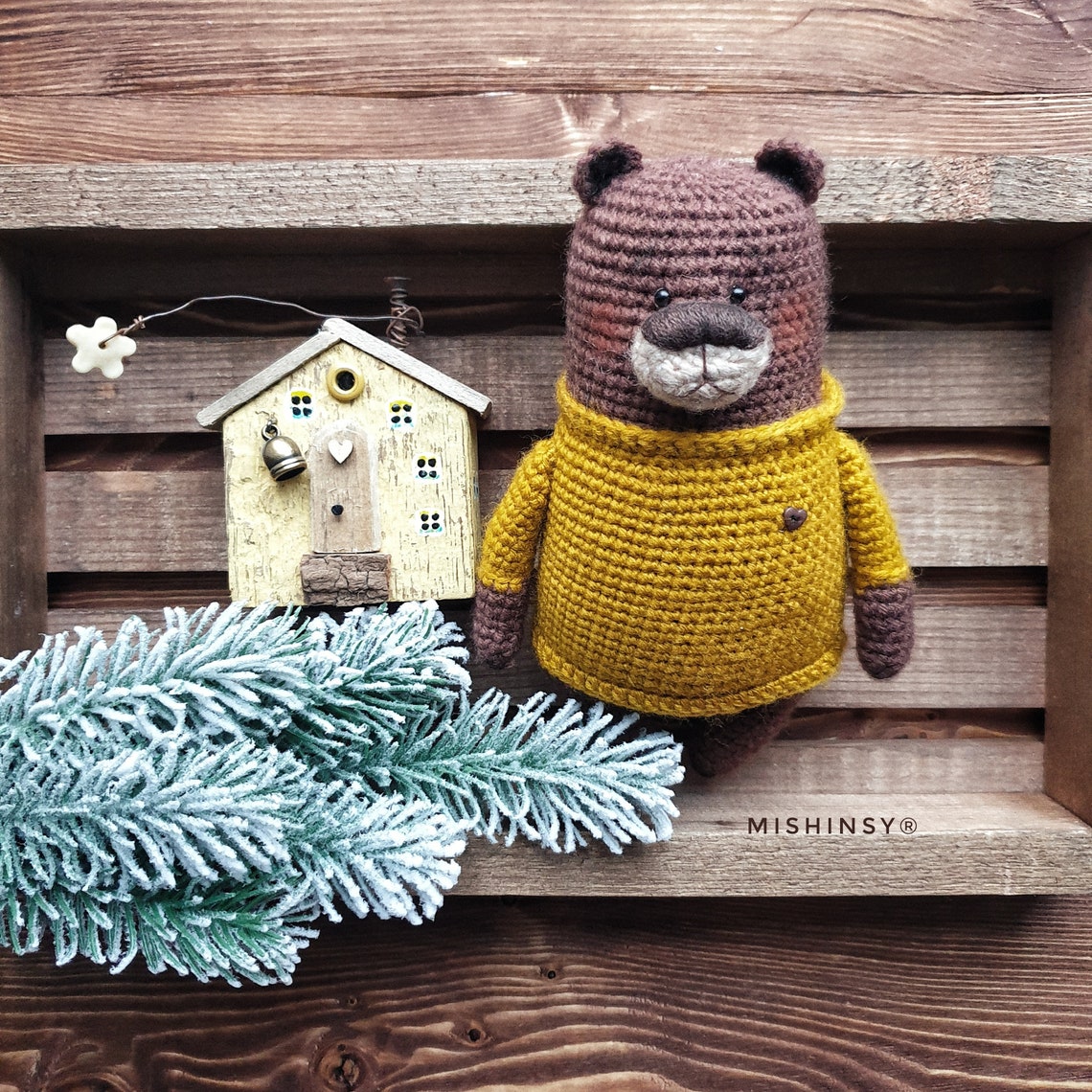 PDF English Crochet Bear Pattern digital PDF Crochet Pattern | Etsy