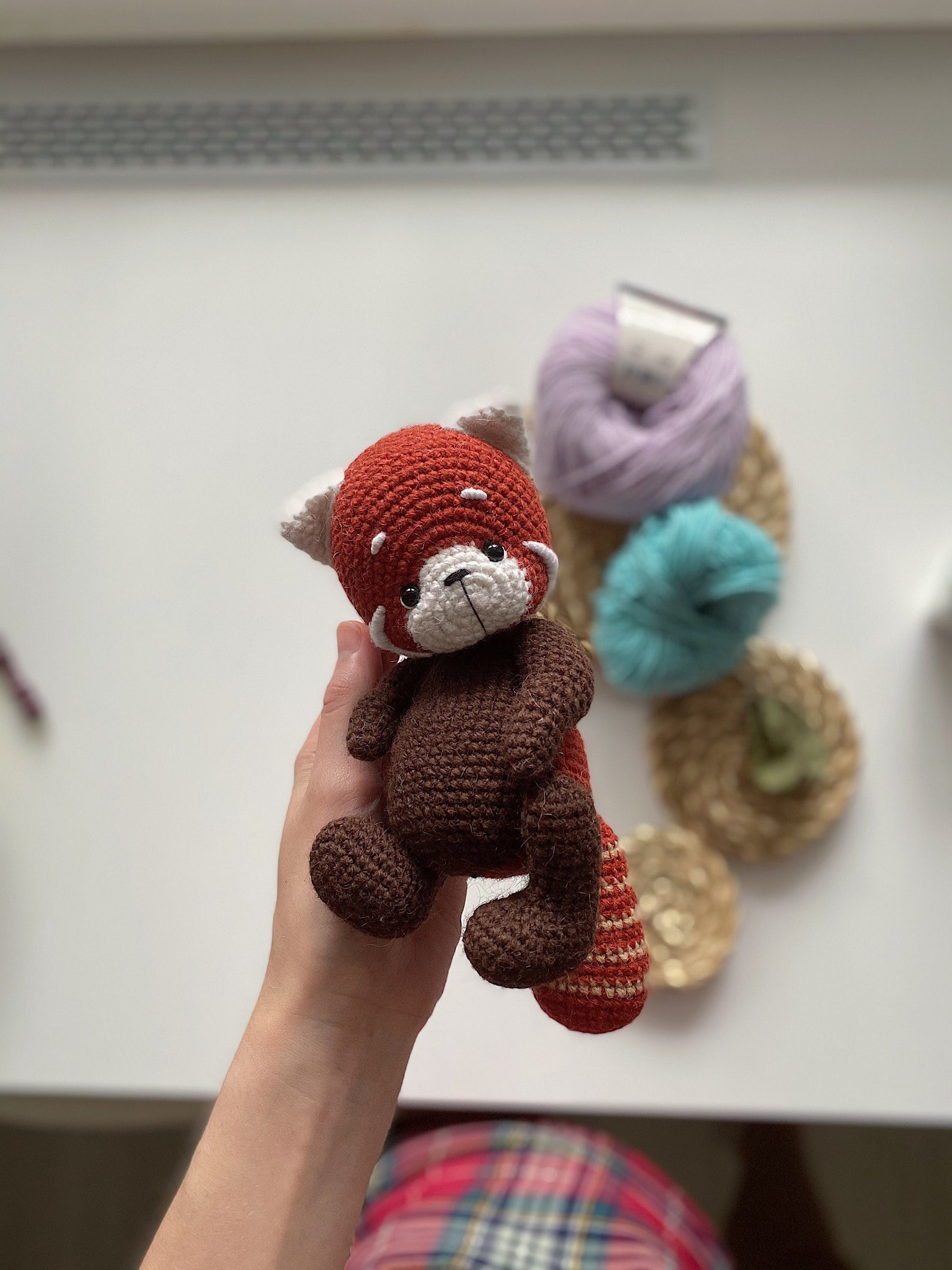 Crochet Red Panda PATTERN Amigurumi DIY Red Panda Tutorial in - Etsy