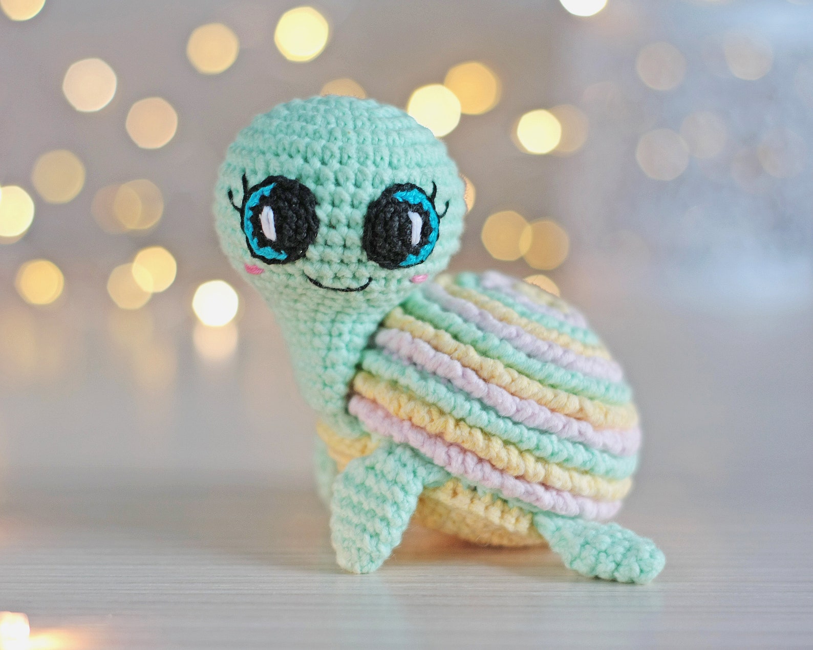 Crochet Turtle Pattern Small Amigurumi Sea Creatures Mini - Etsy