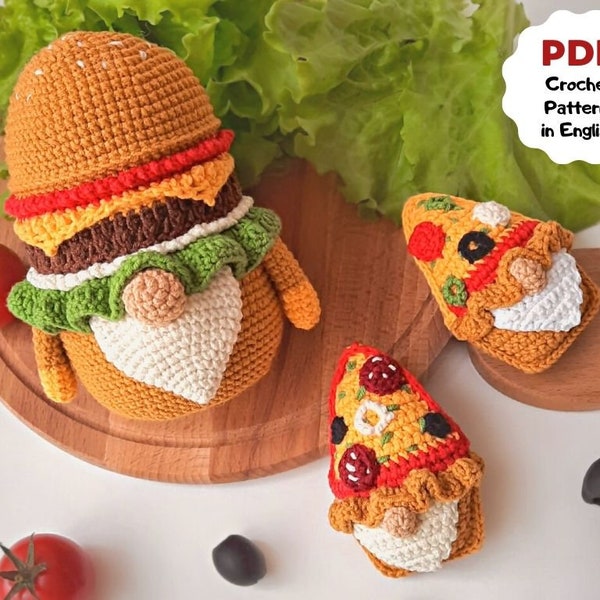 Pizza Knitting Pattern - Etsy