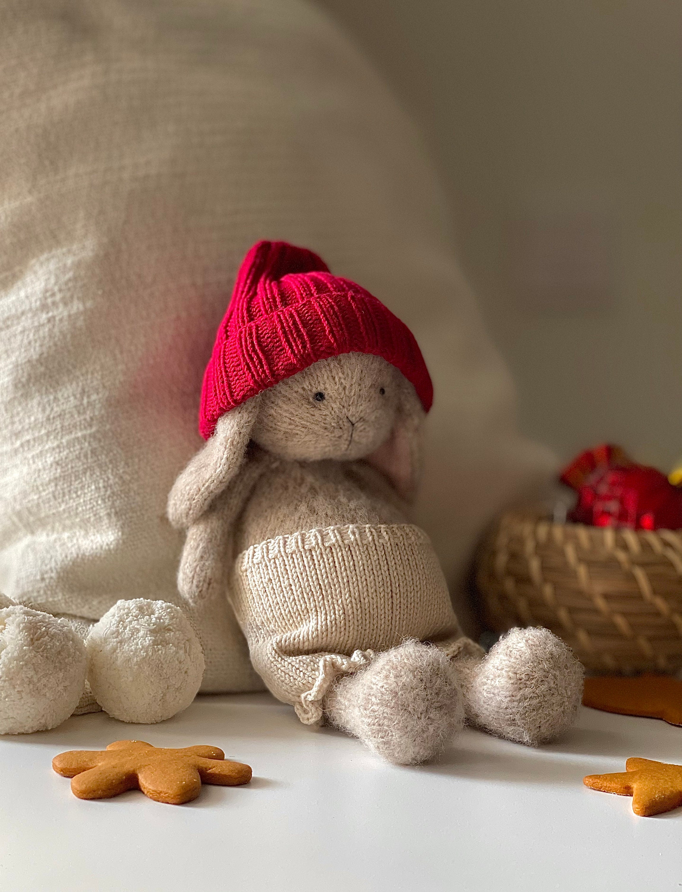 Bunny Knitting PATTERN Knitted Animal Toy Amigurumi Bunny - Etsy