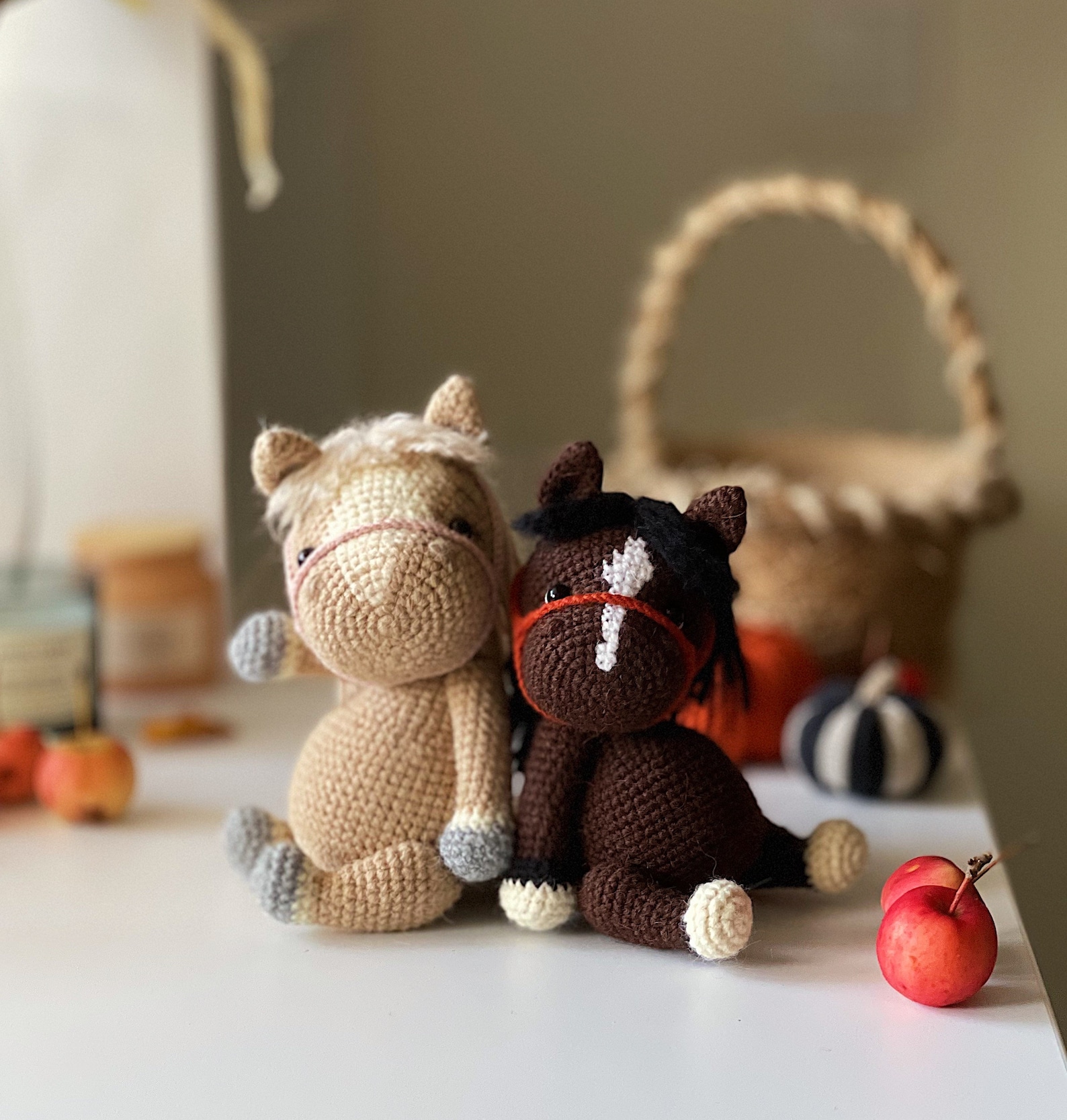 Crochet 2in1 PATTERN Amigurumi Horses Crochet Baby Ponies - Etsy