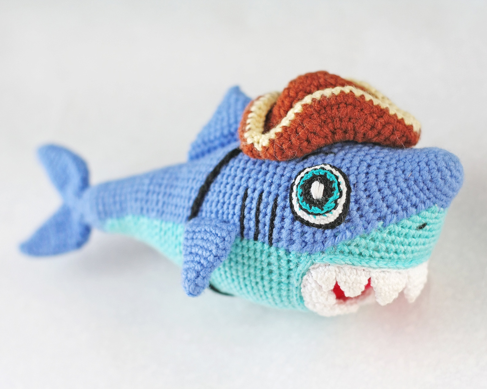 Сrochet Shark Pattern - Shark Amigurumi - Easy Crochet Toys for ...