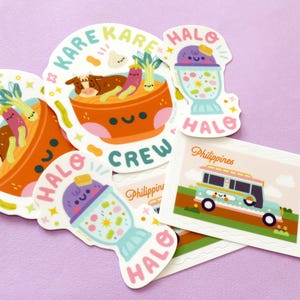 Halo Halo Vinyl Sticker - Kawaii Food Sticker - Filipino Food Sticker ...