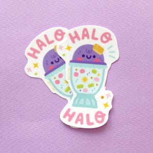 Halo Halo Vinyl Sticker - Kawaii Food Sticker - Filipino Food Sticker ...