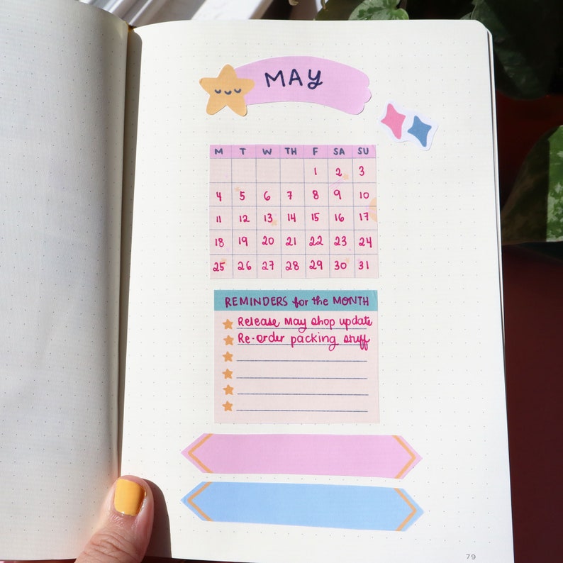 Space Printable Bujo Stickers & Journal Kit Kawaii Stickers - Etsy