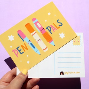 Happy Mail Postcards Kawaii Art Cute Stationery Cute Postcards Snail ...