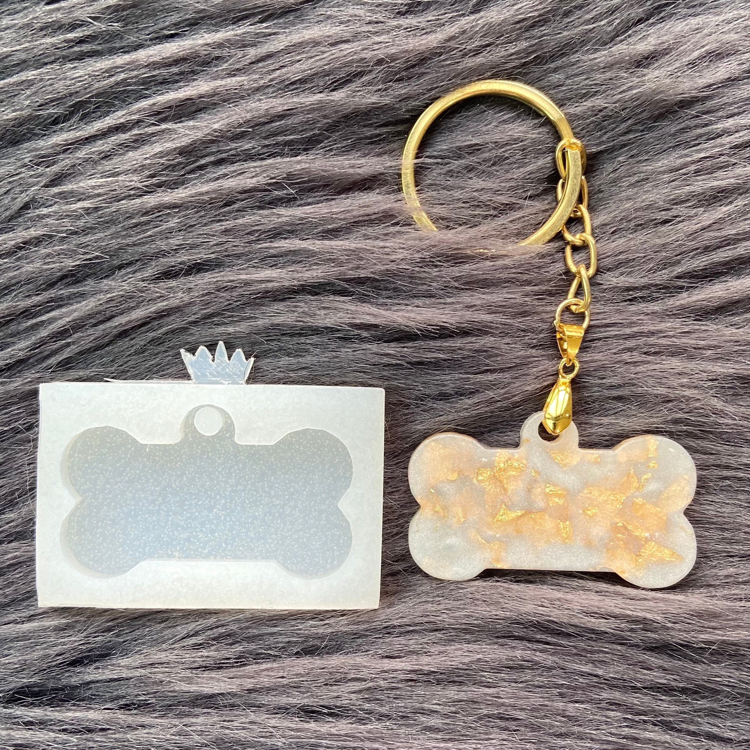 Dog Bone Resin Molds Resin keychain Mold Resin necklace | Etsy