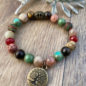 Tree of Life Bracelet. Women's Bracelet. Men’s Bracelet. Yoga ...