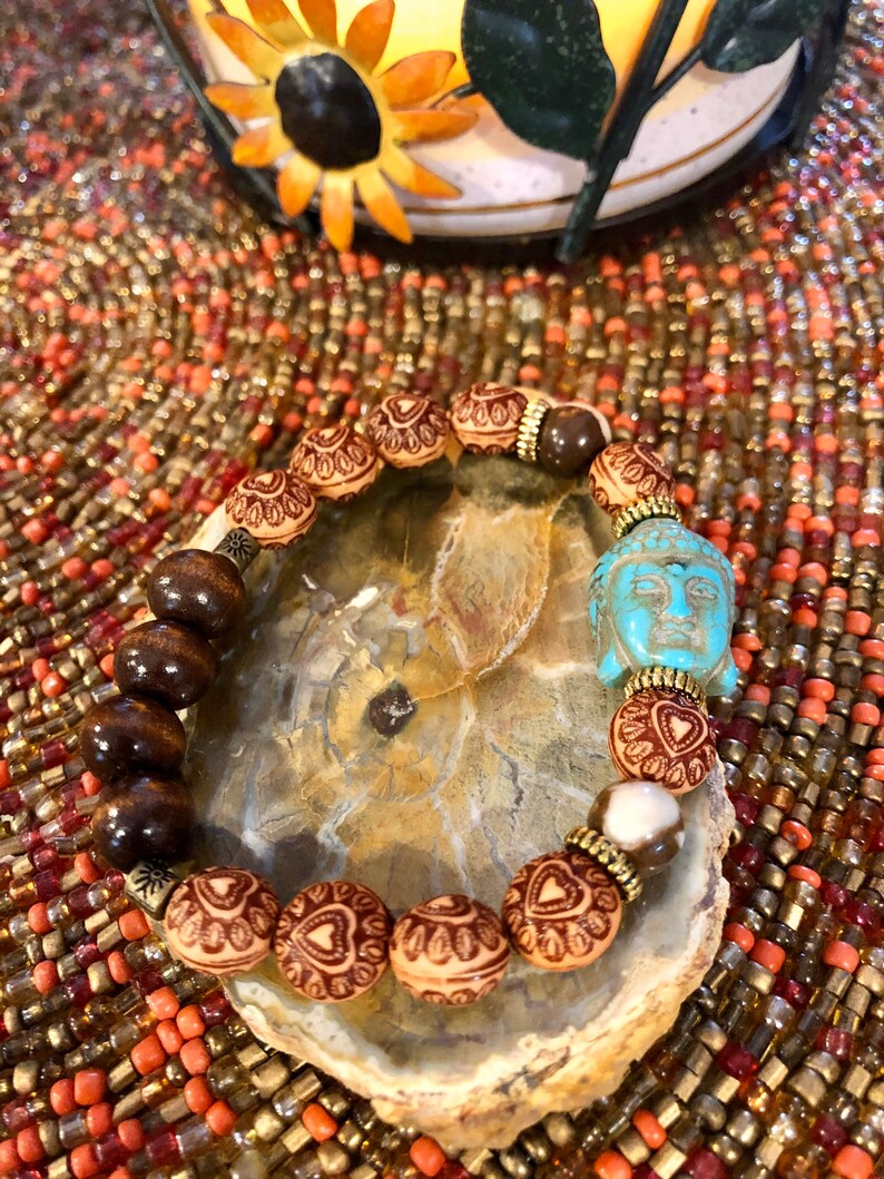 Spiritual Buddha Bracelet. Women's Bracelet. Gift for Her. | Etsy