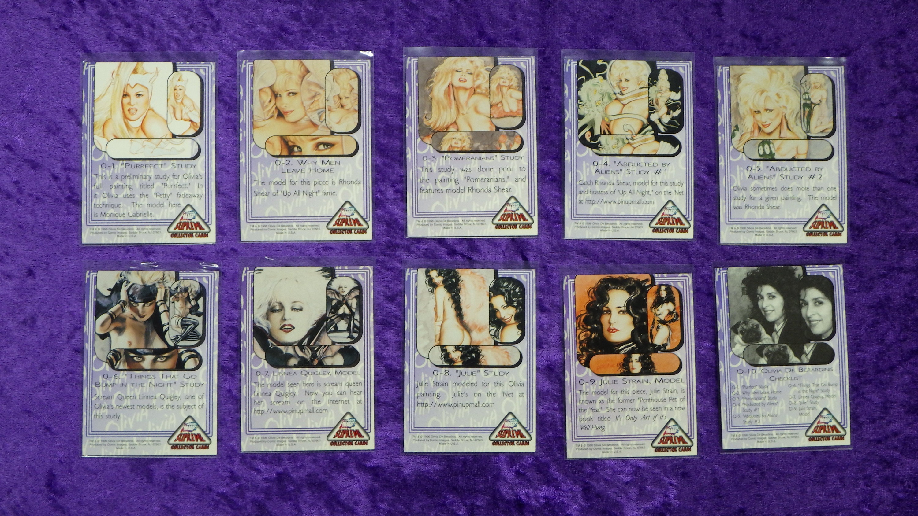 Supreme Collector Comic Images Vintage 1996 Olivia De - Etsy