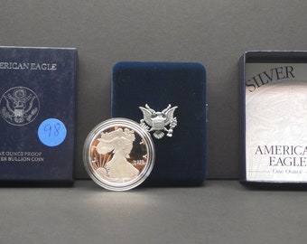 Silver Eagle Case - Etsy