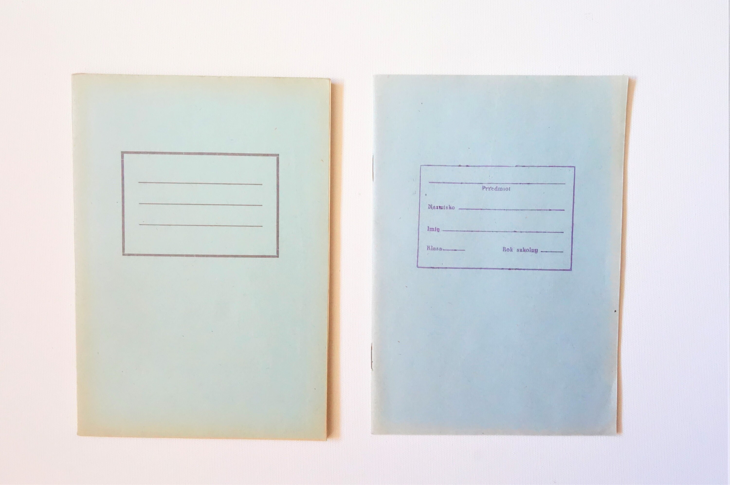 Cult Vintage Polish Notebooks Set of 2. Unique Vintage Soviet Never ...