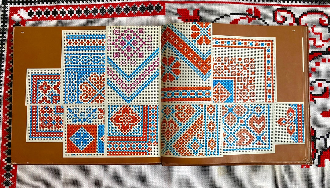 SALE Cross-stitching Embroidery Pattern Book by Margita Barishova ...