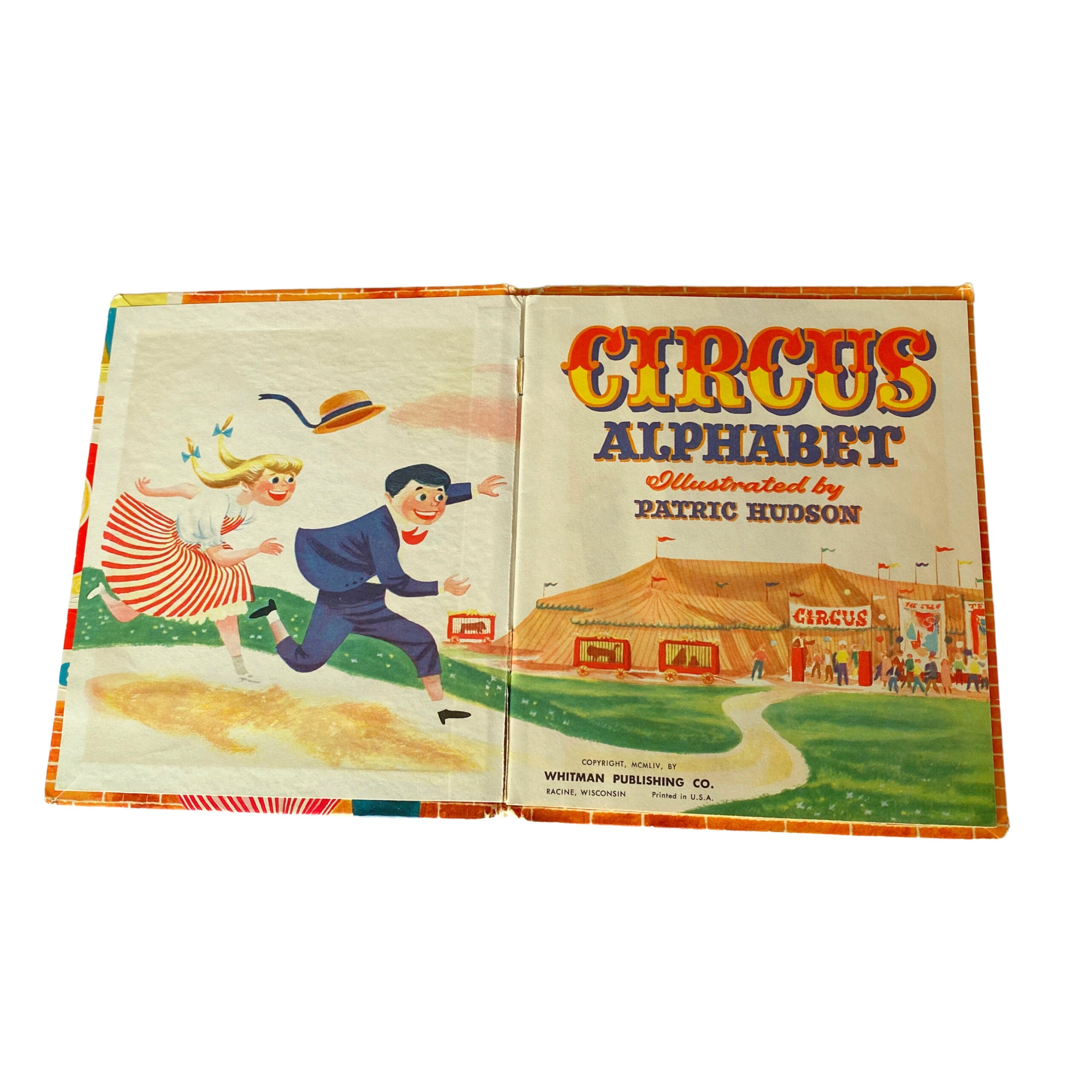 Vintage 1954 Circus Alphabet (whitman Tell-a-tale Books) Children's ...