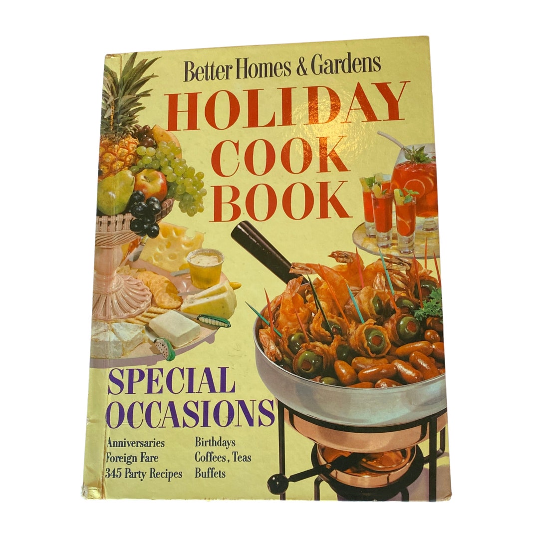 Vintage 1959 Better Homes and Gardens Holiday Cook Book - Etsy