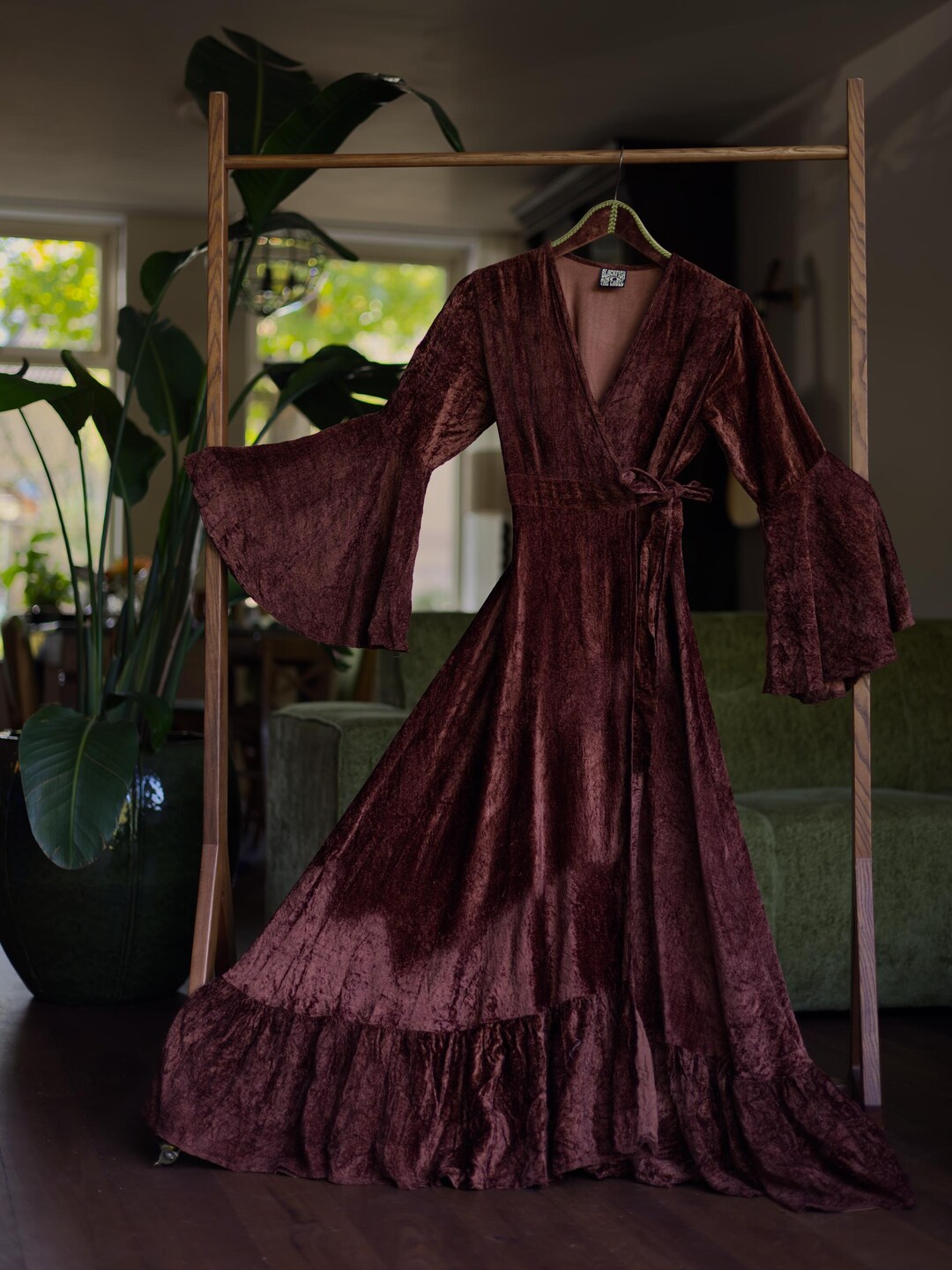 BLACKFISH the Label the Aurelia Dress Acorn - Bohemian / Witch / Hippie ...