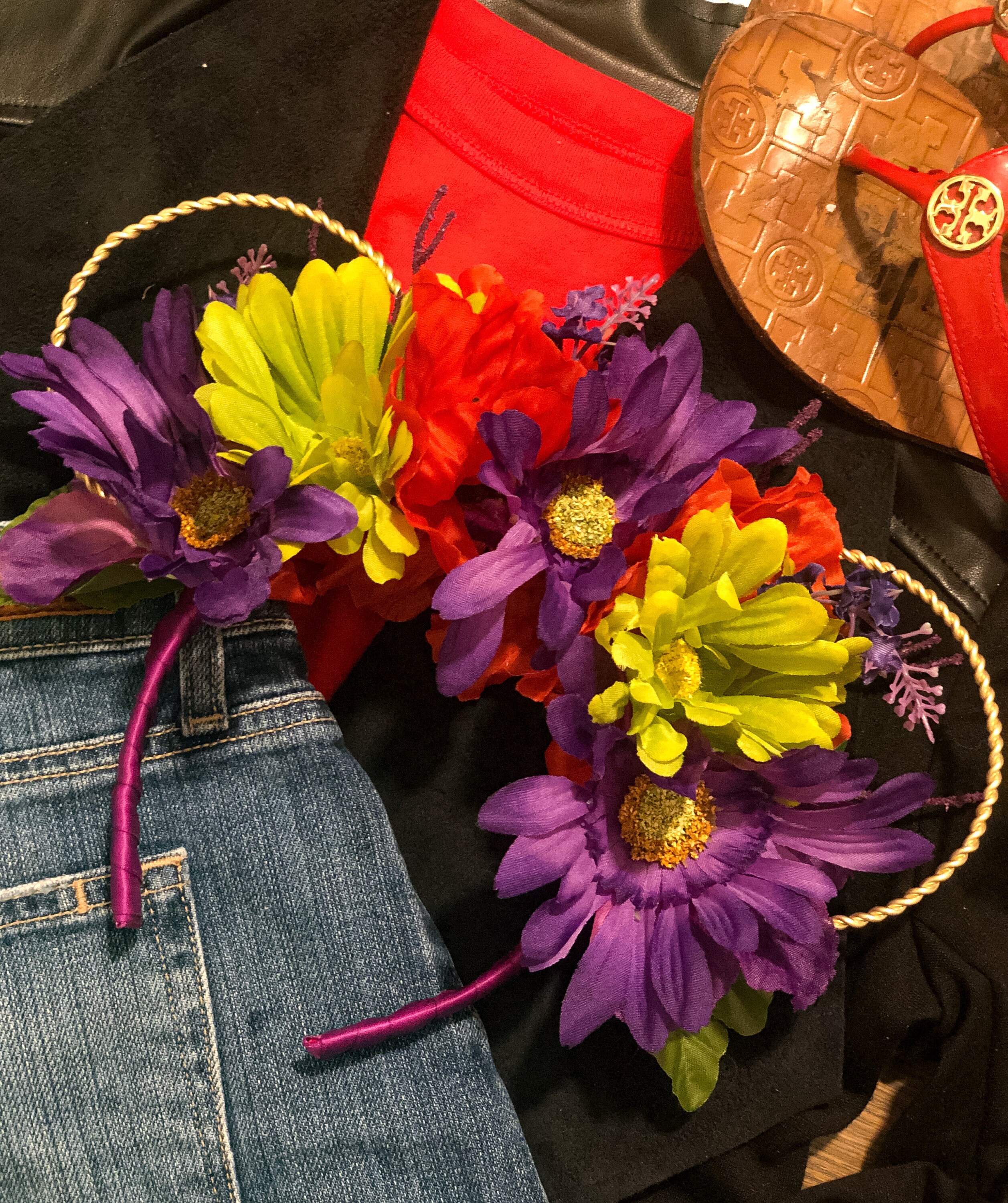 Villain Inspired Floral Mickey Ears Minnie Ears Floral Ears - Etsy