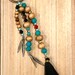Disney Character Inspired Beaded Keychains, Disney Keychain, Beaded ...