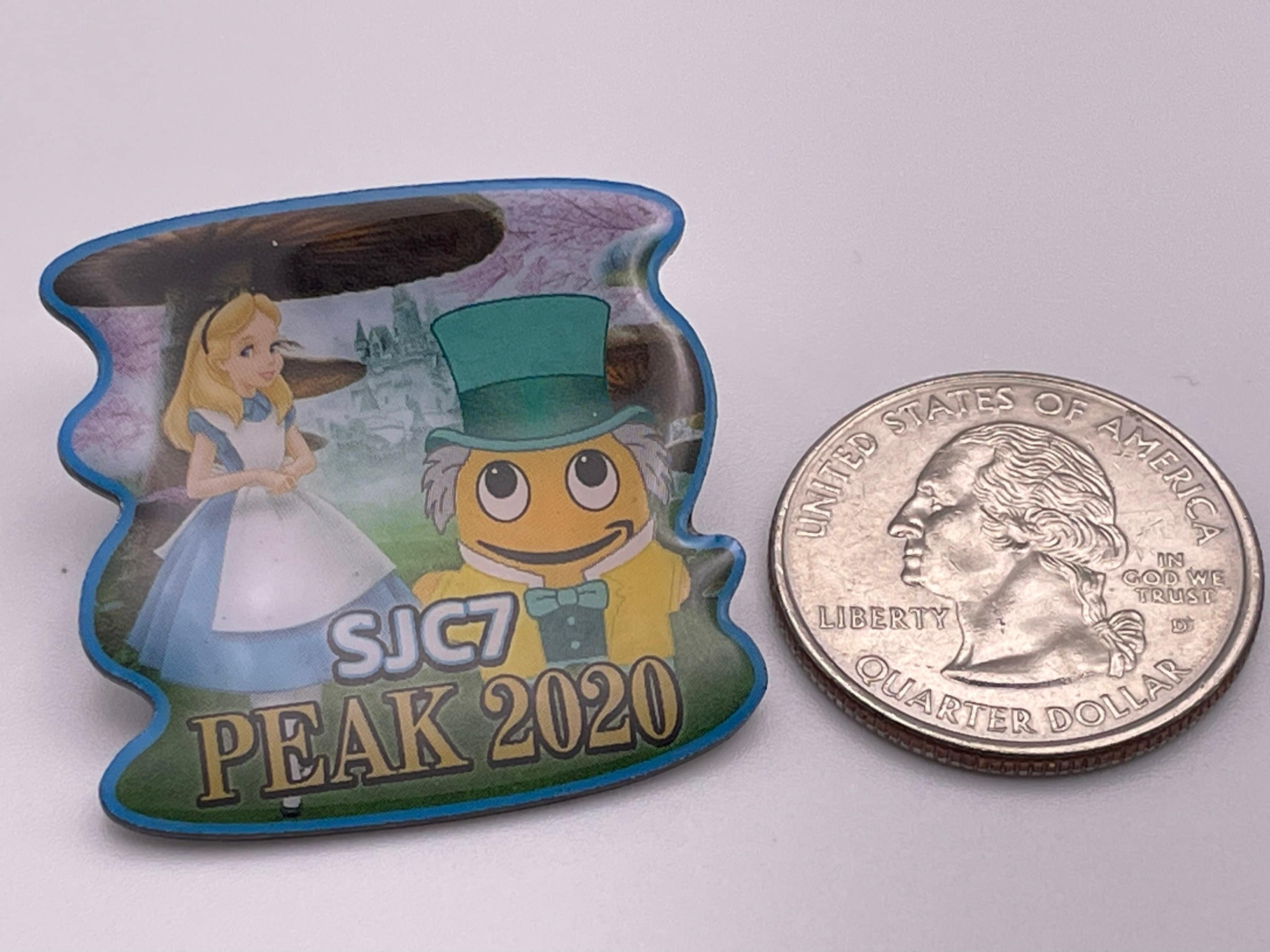 Amazon Peccy Pin Alice in Wonderland Peak - Etsy