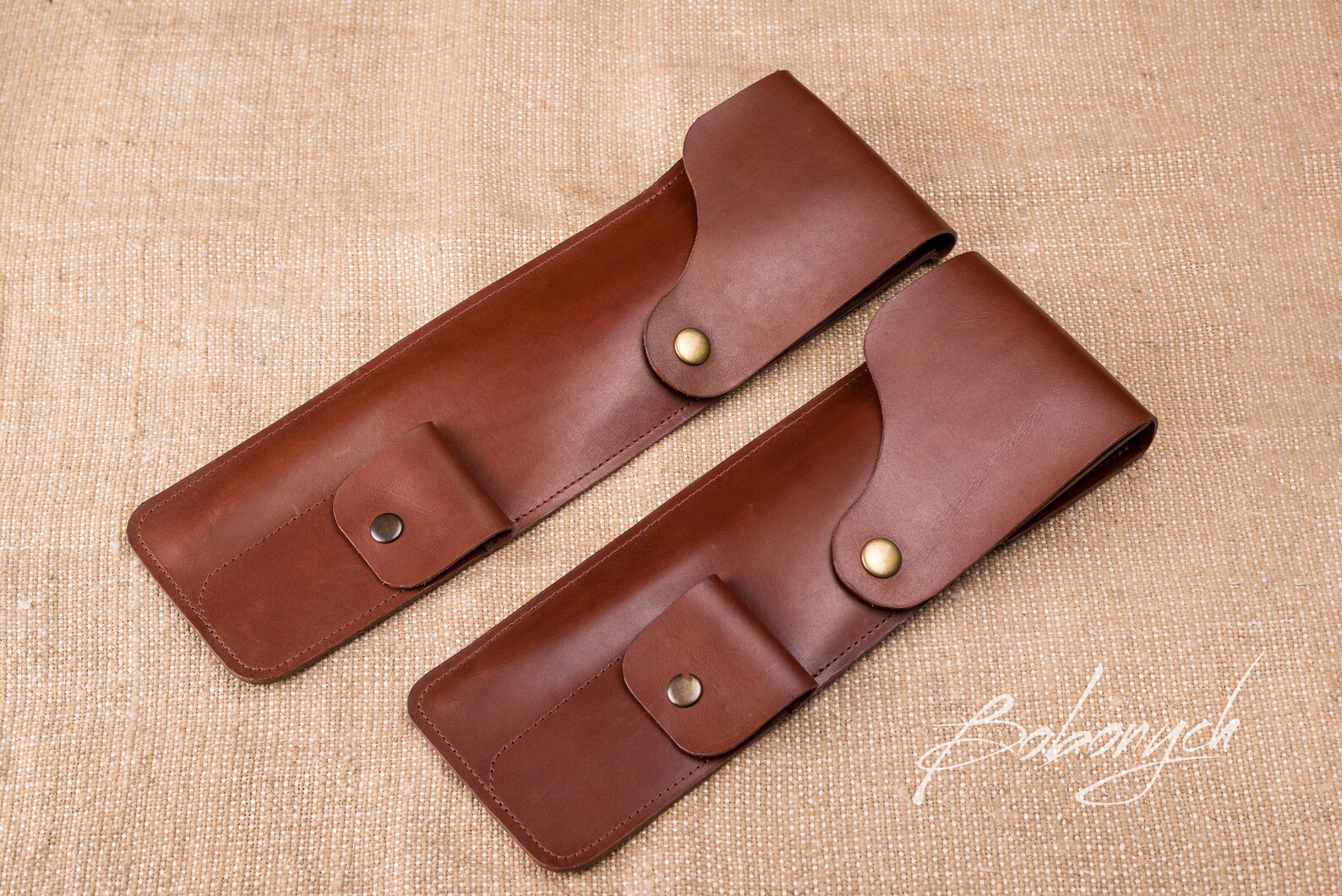 Leather Pipe Case Hand Stitched Leather Pouch - Etsy