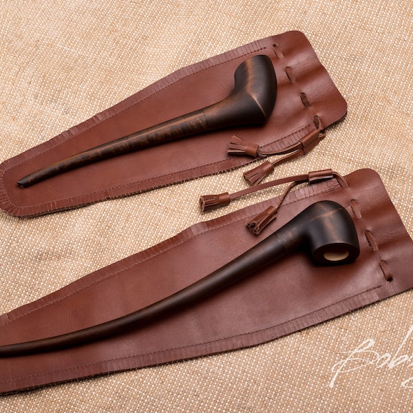 Leather Pipe Pouch - Etsy