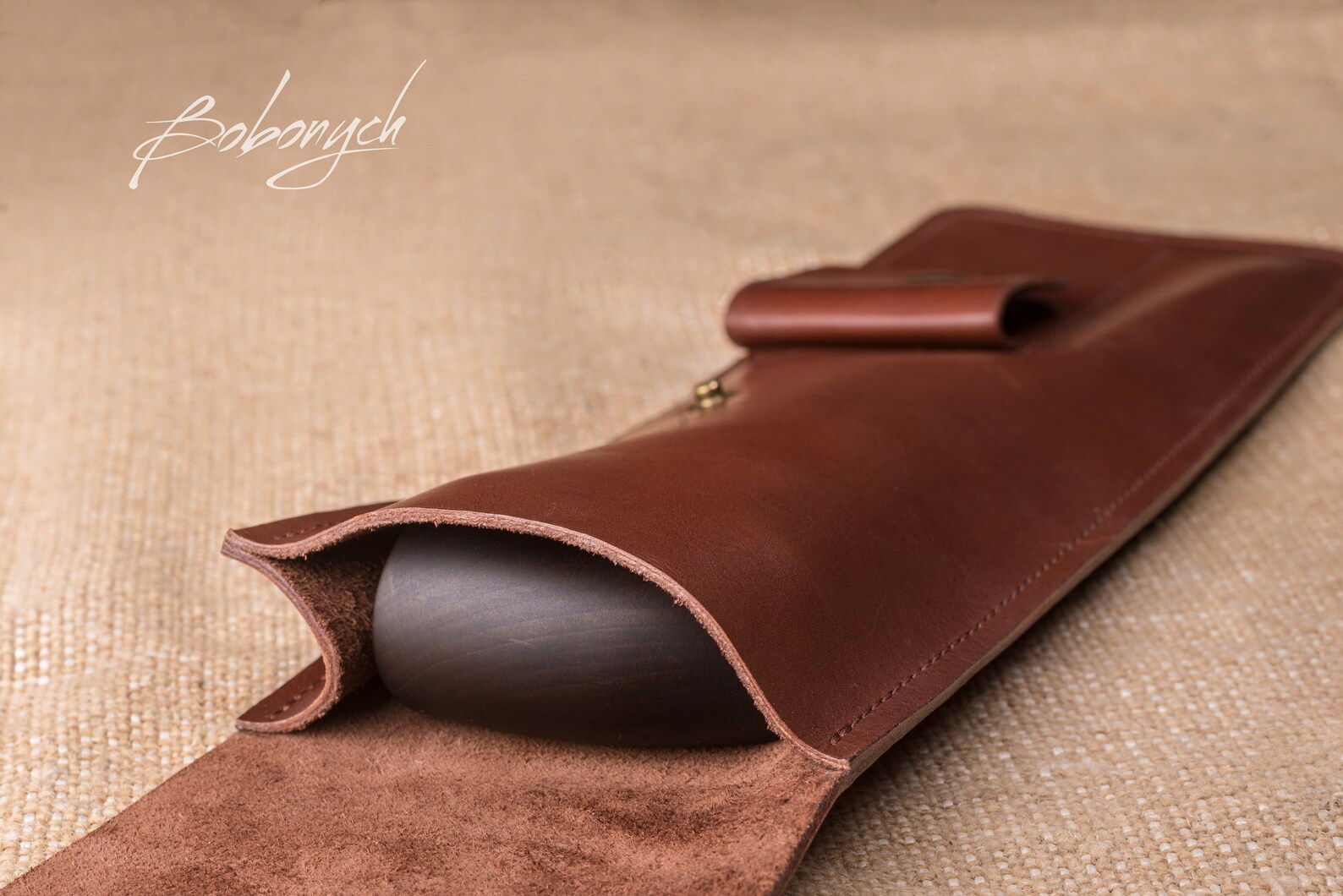 Leather Pipe Case Hand Stitched Leather Pouch - Etsy