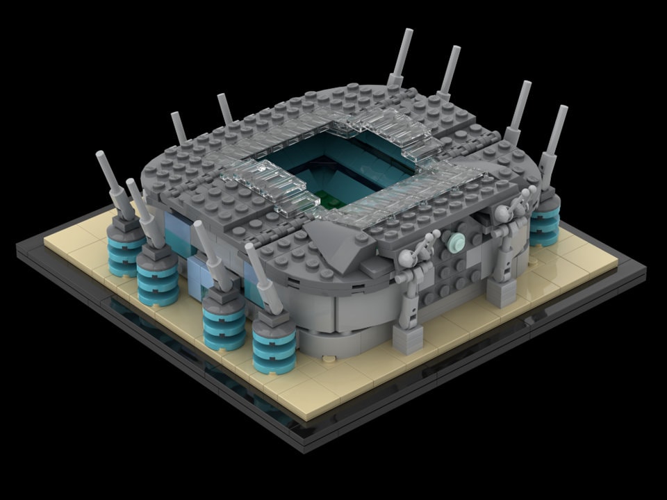 Mini Etihad Stadium (manchester City F.C.) Model (INSTRUCTIONS ONLY) - Etsy