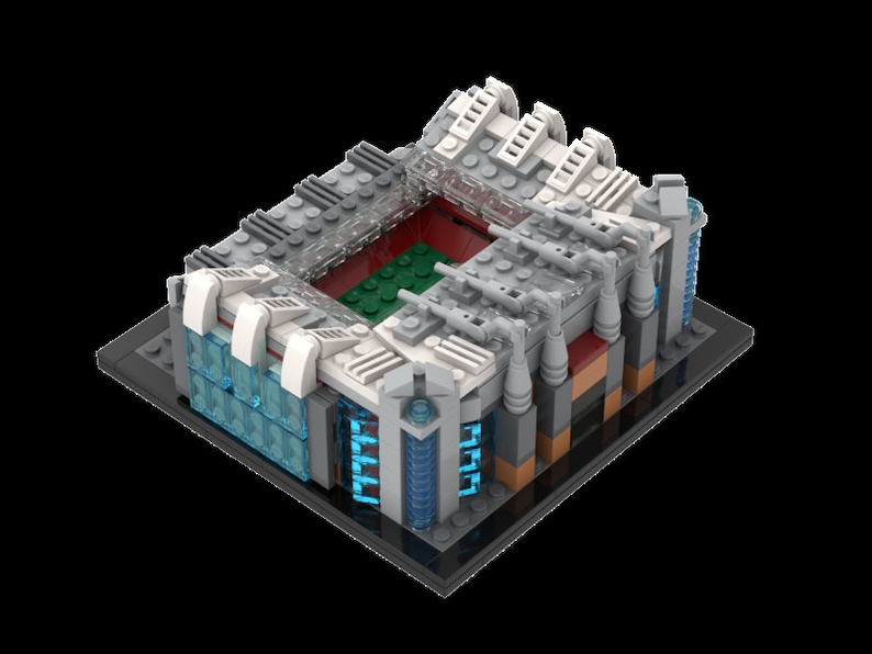 Mini Old Trafford Stadium (manchester United F.C.) Model (INSTRUCTIONS ...