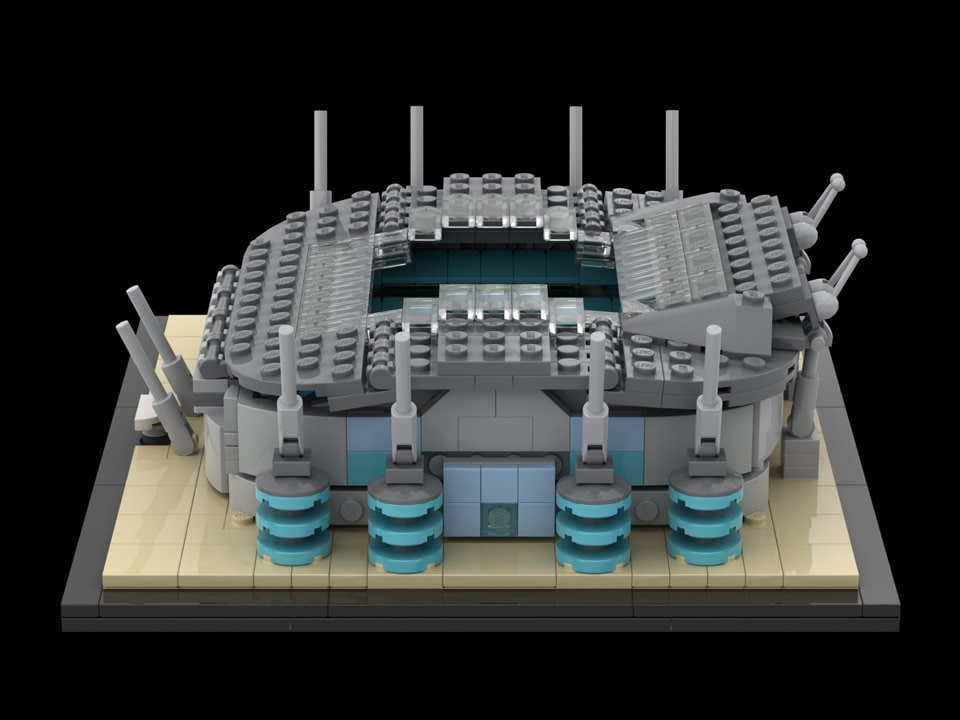 Mini Etihad Stadium (manchester City F.C.) Model (INSTRUCTIONS ONLY) - Etsy
